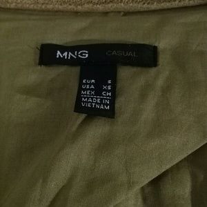 Mango | Jackets & Coats | Mng Gold Jacket | Poshmark